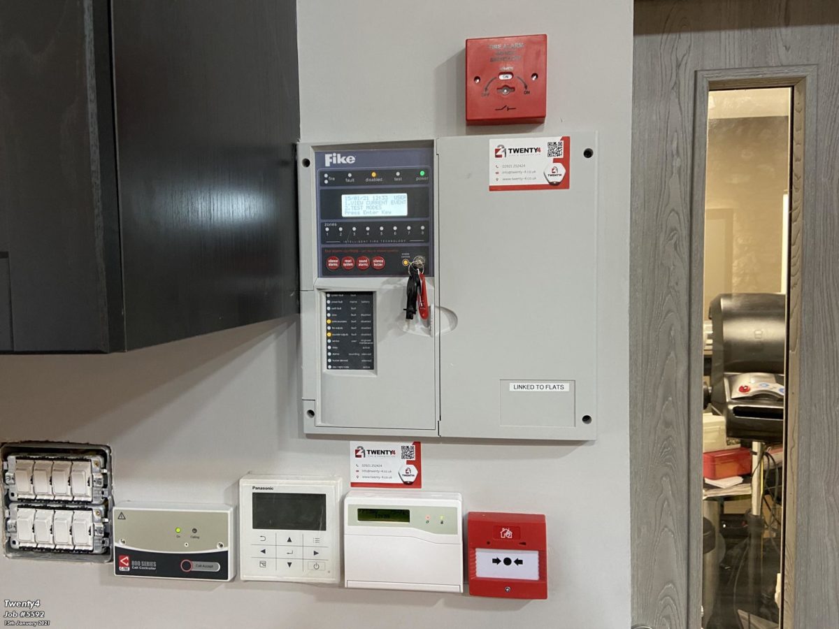 Fire Alarm Commissioning - Newport - Twenty 4