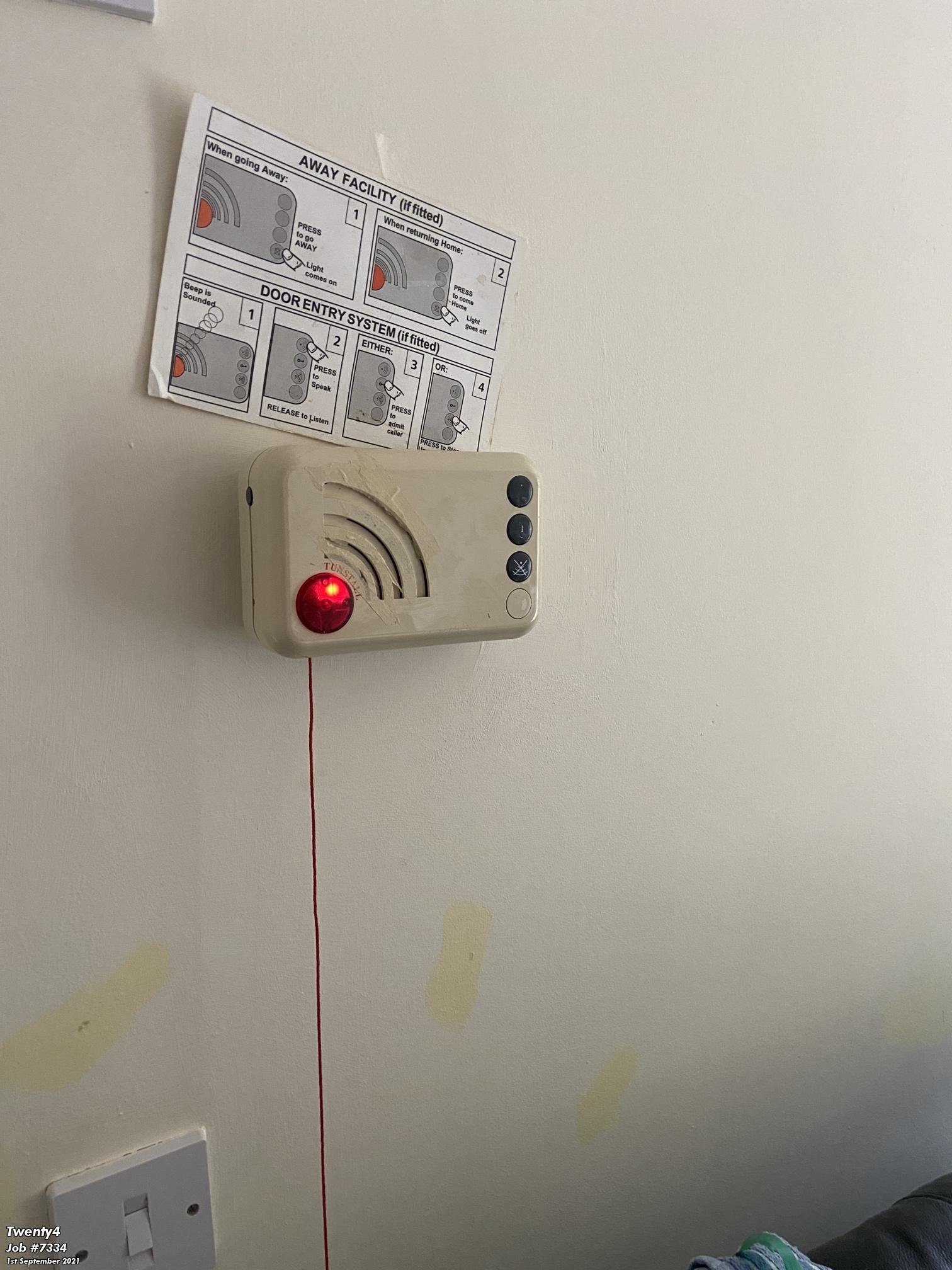 Emergency Call-out - Nurse Call System - Twenty 4