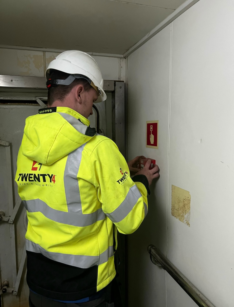 Our Recent Voyage: Our First Fire and Intruder Alarm System Service on ...